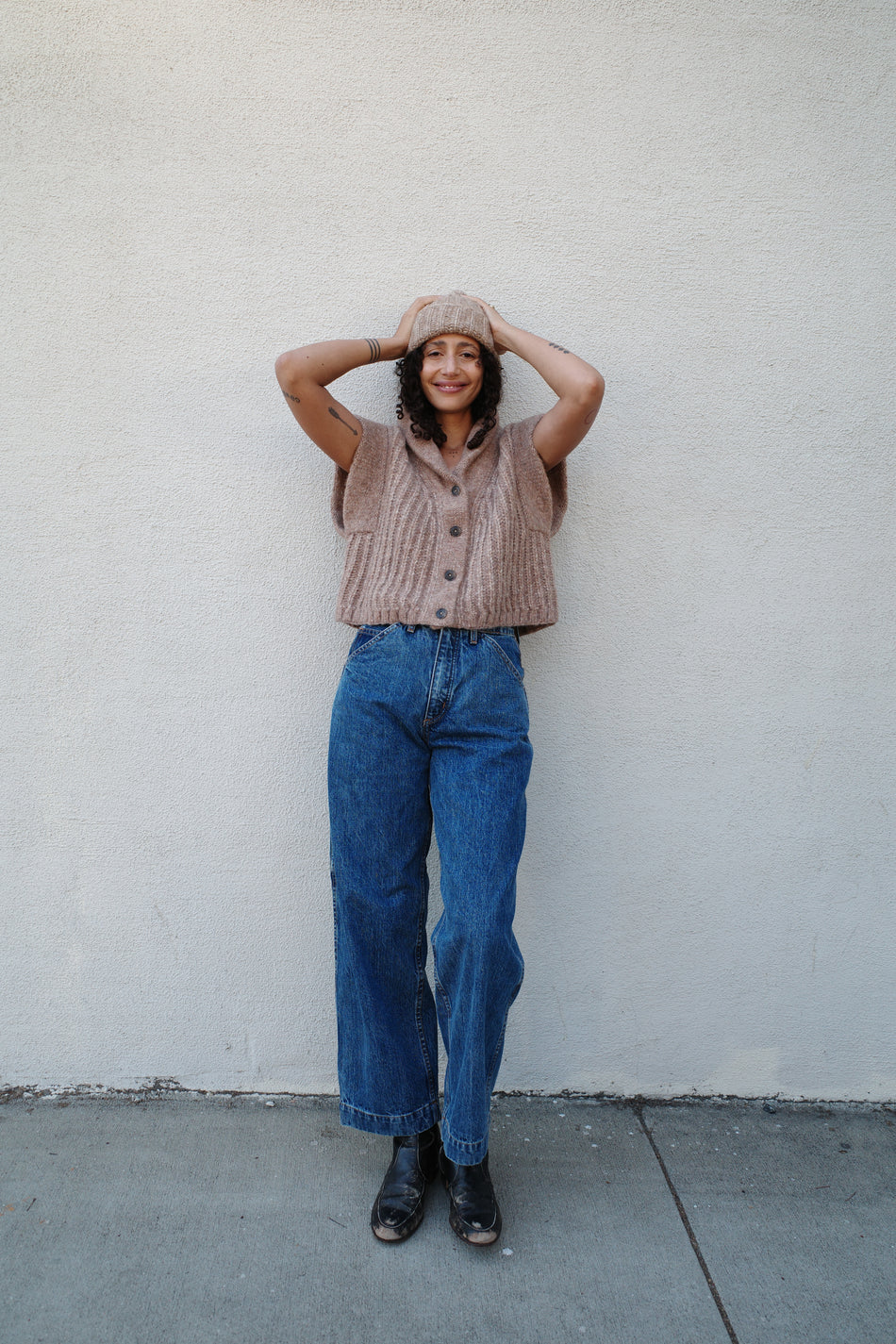 Isa Pant - Denim – roam vintage